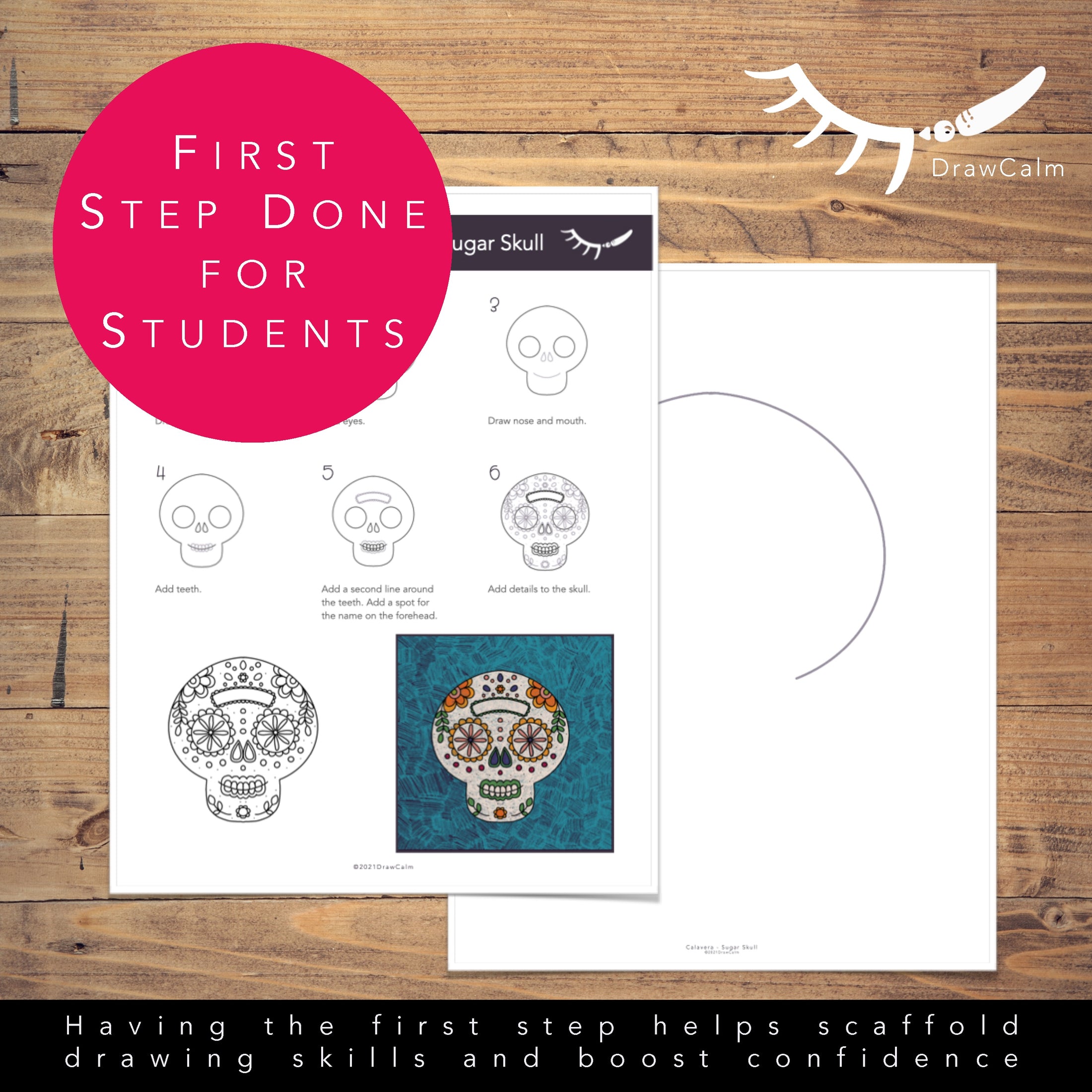 Day of the Dead Art Activities | El Día de los Muertos Directed Drawin ...