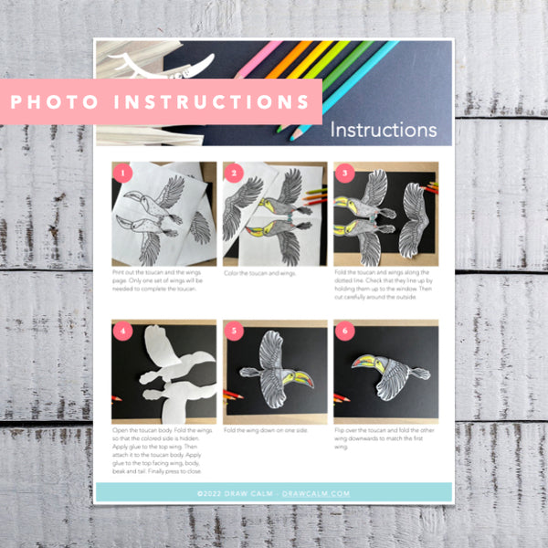 Toucan Craft | Zoo Animals Craft | Toucan Coloring Page | Rainforest A ...